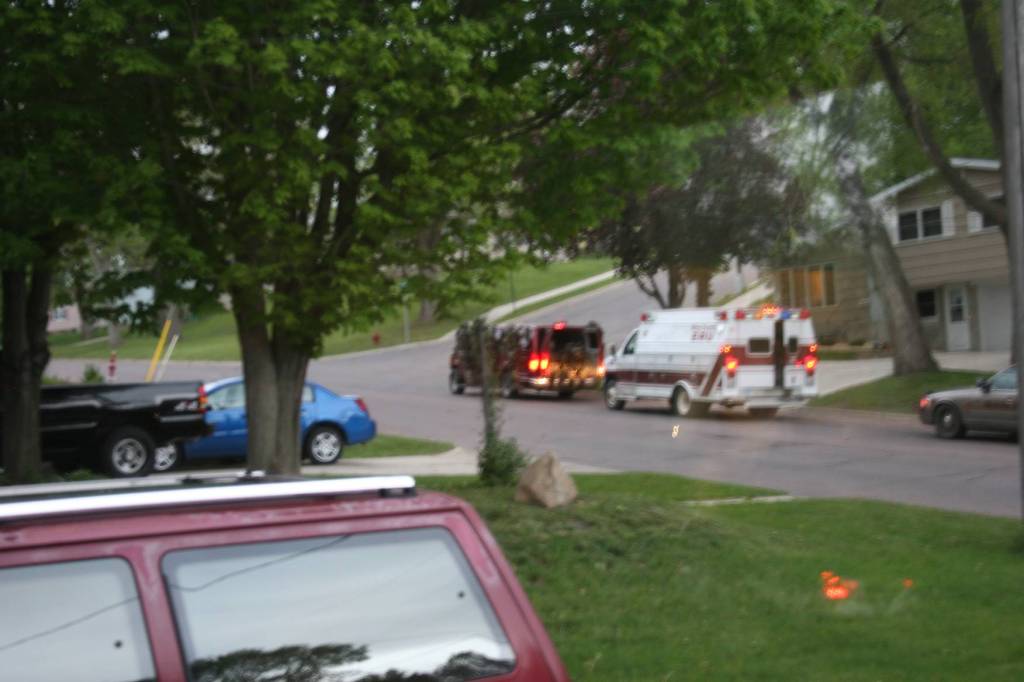 The SWAT team rendezvous in my Faribault, Minnesota, neighborhood ...
